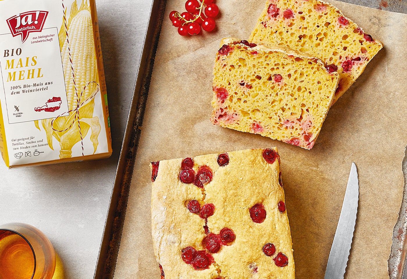 Maisbrot mit Ribiseln | BILLA