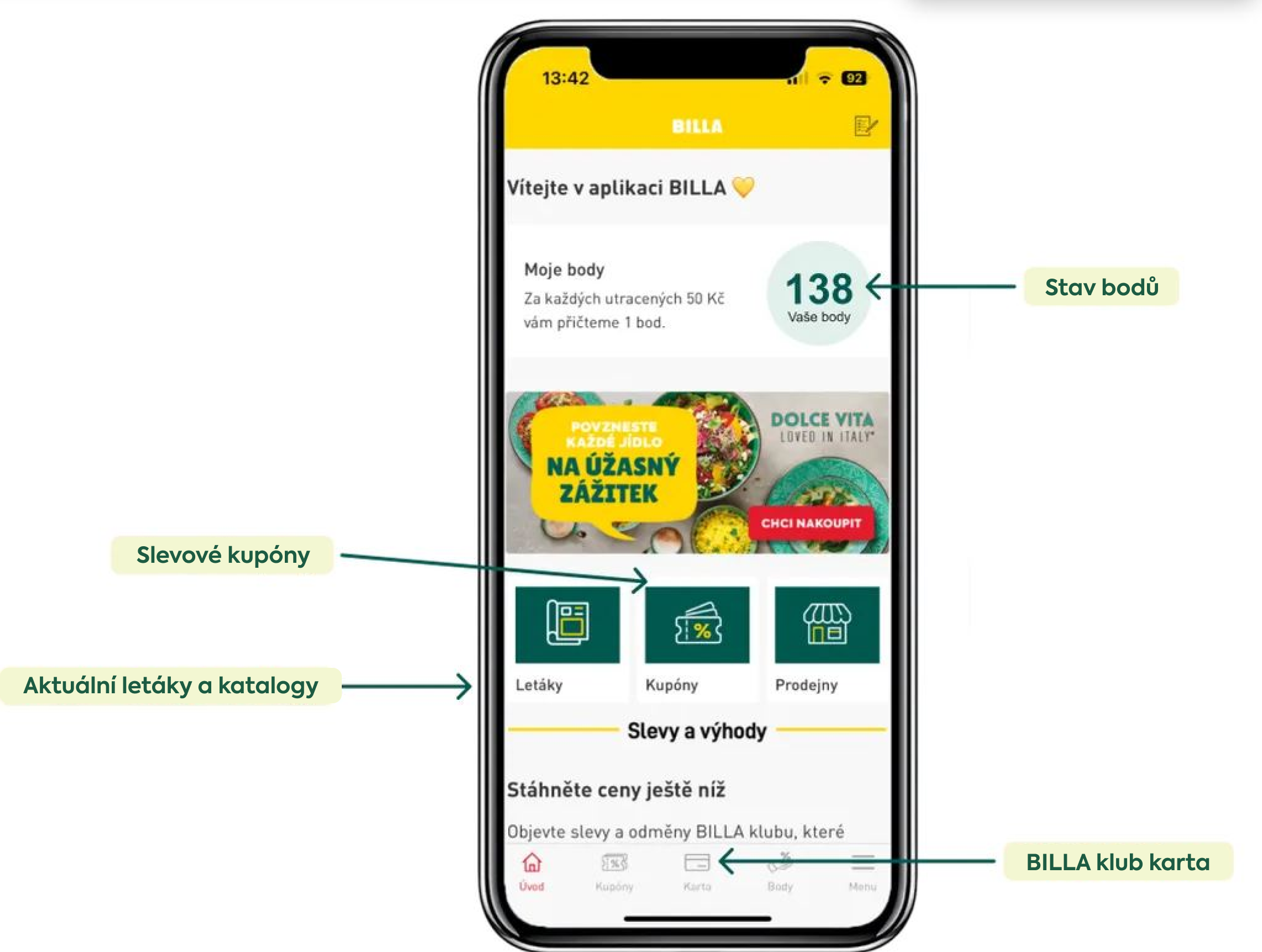 Stáhněte si aplikaci BILLA a objevte její výhody | BILLA