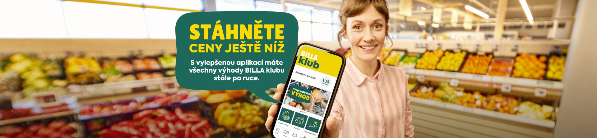 Supermarket BILLA - To dobré začíná u nás | BILLA