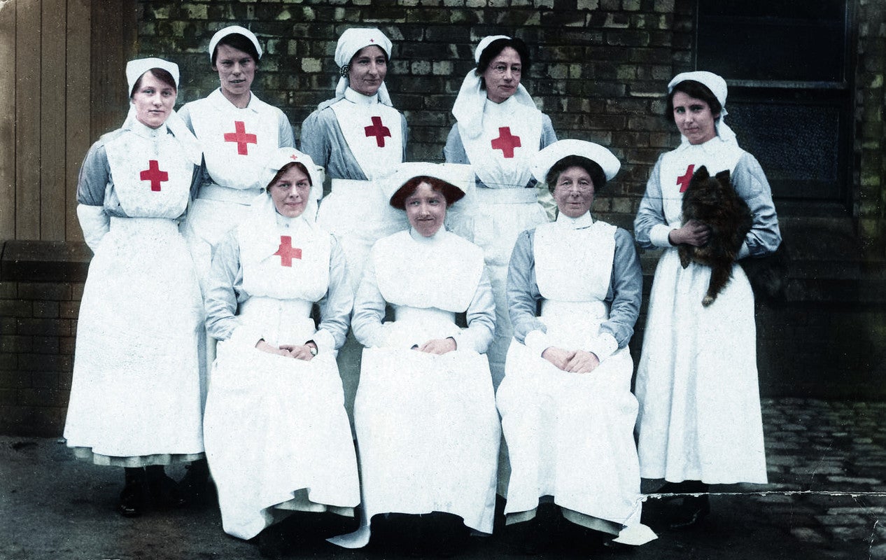 Women's involvement with the British Red Cross during the First World ...