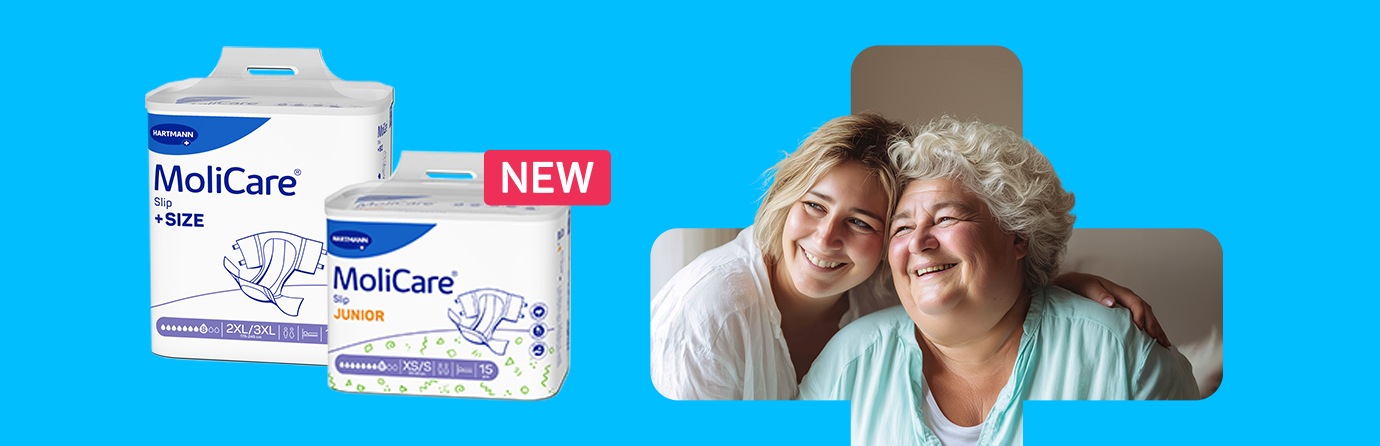 MoliCare® Slip Junior e MoliCare® Slip +SIZE - IVF HARTMANN AG