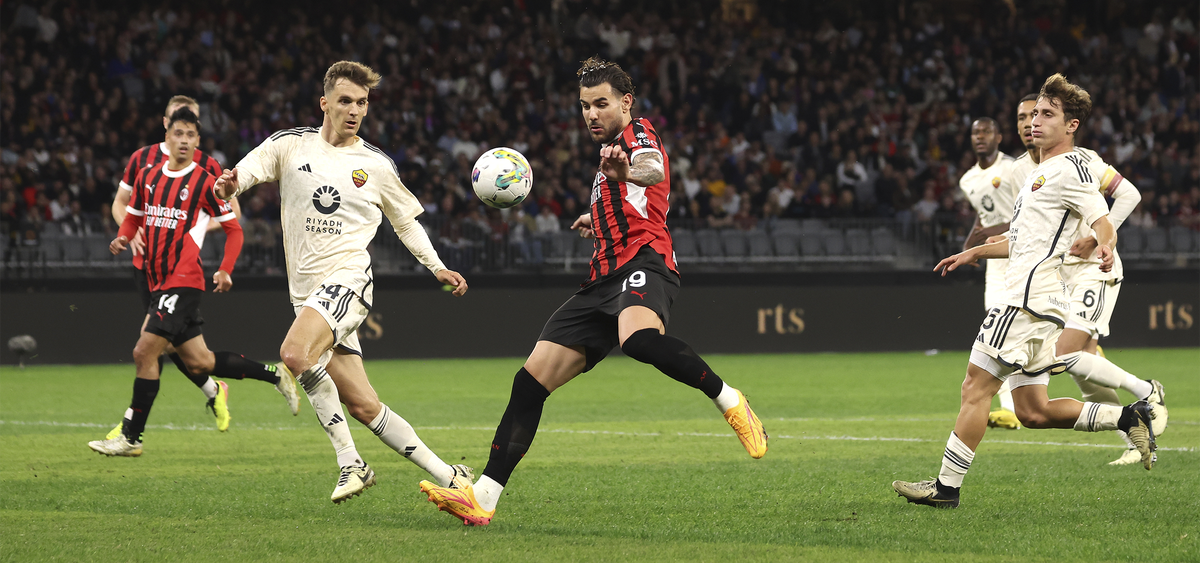 AC Milan 2-5 Roma, Friendly match 2023/24 in Perth: the match report ...