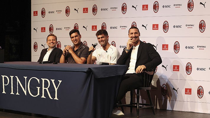 AC Milan on Tour; the words of Fonseca, Ibrahimović and Pulisic: New ...