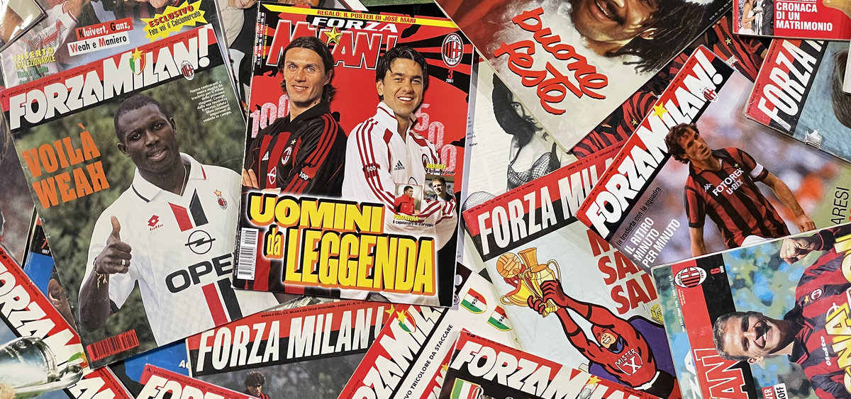 "Forza Milan", the history of the Rossoneri magazine | AC Milan