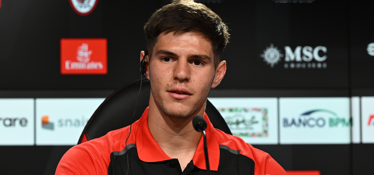 Marco Pellegrino's Presentation, AC Milan new signing 2023/24 ...