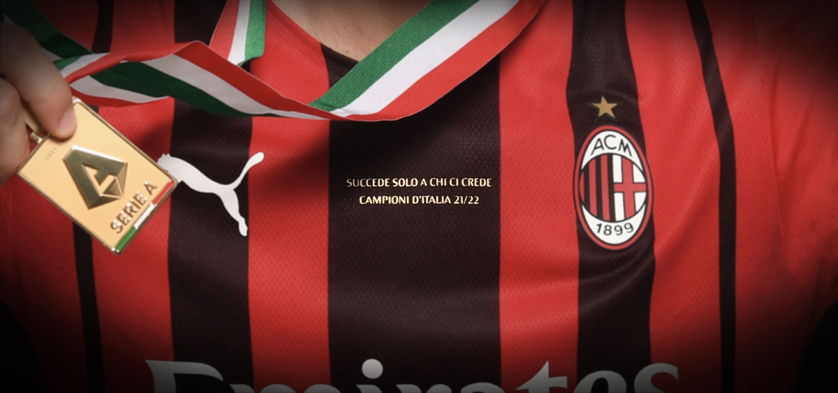 A patch celebrating the Scudetto | AC Milan