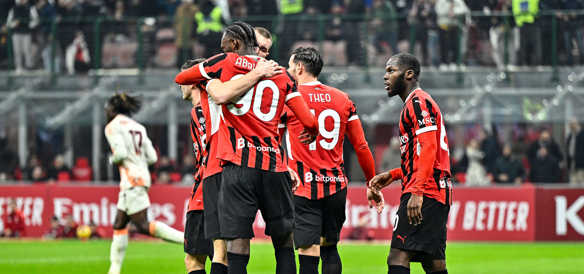 AC Milan 3-1 Roma, Coppa Italia Frecciarossa 2024/2025: the match ...