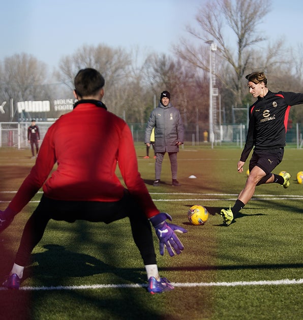 AC Milan Primavera training at the PUMA House of Football, 30 December ...