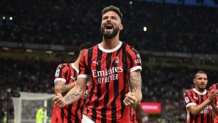 AC Milan 3-3 Salernitana, Serie A TIM 2023/2024: Olivier Giroud's ...