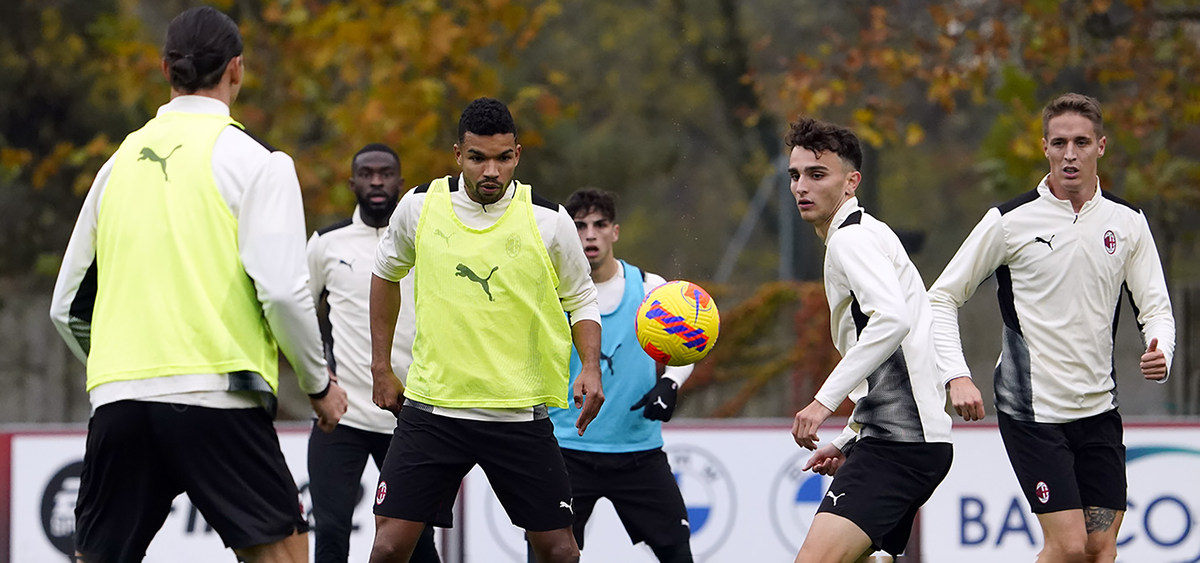 AC Milan training at Milanello: report, 16 November 2021 | AC Milan