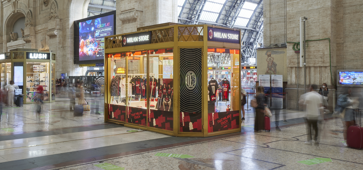 AC Milan: new pop-up store opens in Stazione Centrale | AC Milan