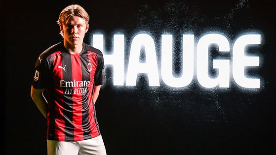 Hauge: "I will never forget this week" | AC Milan