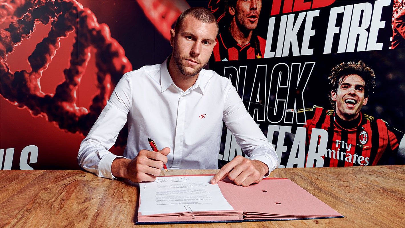Milan V Pavlovic New Milan Signing Strahinja Pavlovic To Be Presented