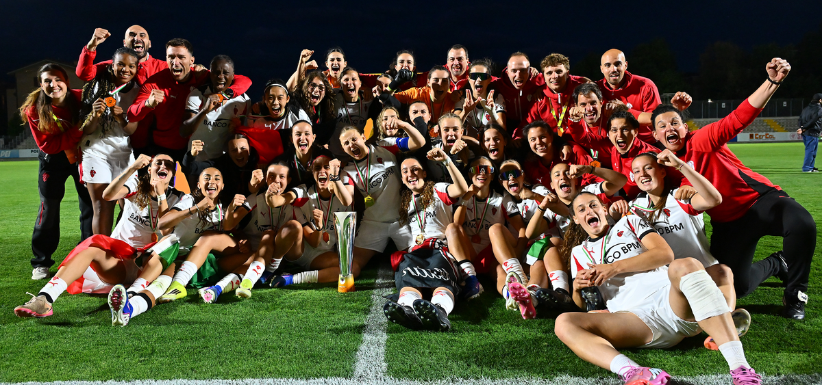 Sassuolo-Milan 4-6 d.c.r. (2-2), Final Four Primavera Femminile 2025/26 ...