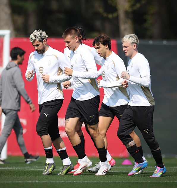AC Milan Training Session at Milanello: the photogallery, 9 April 2025 ...