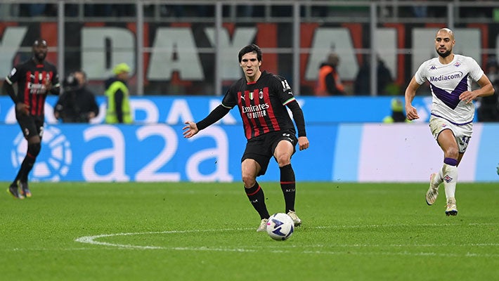 AC Milan 2-1 Fiorentina, Serie A TIM 2022/2023: Sandro Tonali's ...