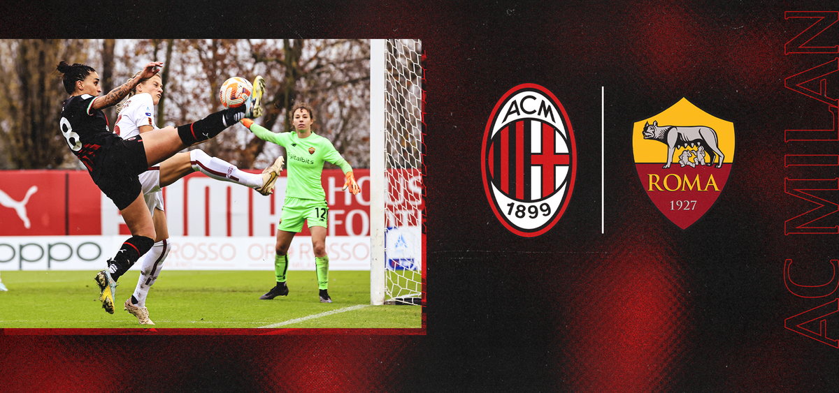 AC Milan v Roma, Championship Round Women's Serie A TIM 2022/2023 ...