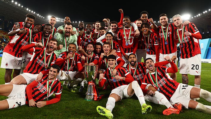 Super Milan! The Rossoneri's title party in Riyadh | AC Milan