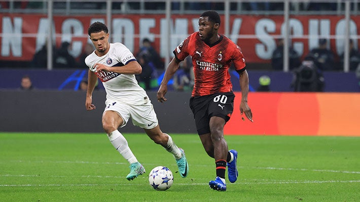 AC Milan 2-1 PSG, Champions League 2023/24: Ruben Loftus-Cheek's ...