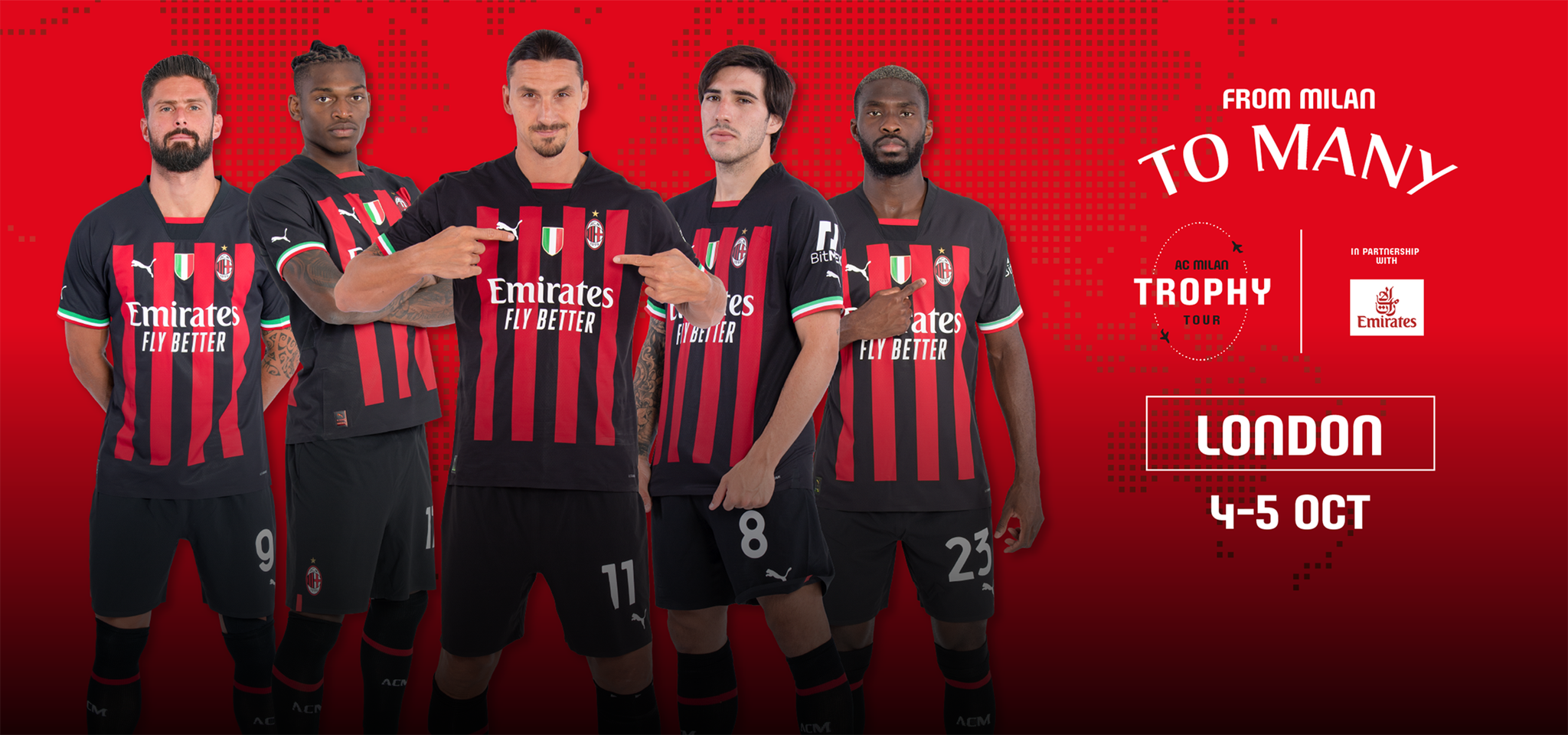 London to host the first event of AC Milan's Trophy Tour | AC Milan