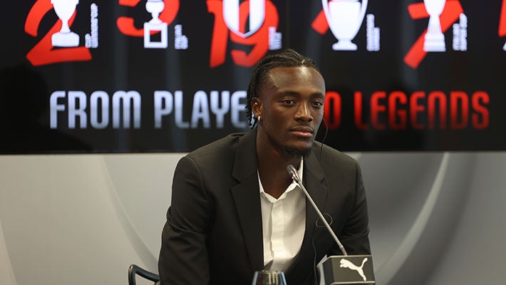 Tammy Abraham's presentation press conference: Casa Milan, 3 September ...