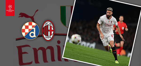 GNK Dinamo Zagreb v AC Milan, UEFA Champions League 2022/2023: stats and pre-match trivia | AC Milan