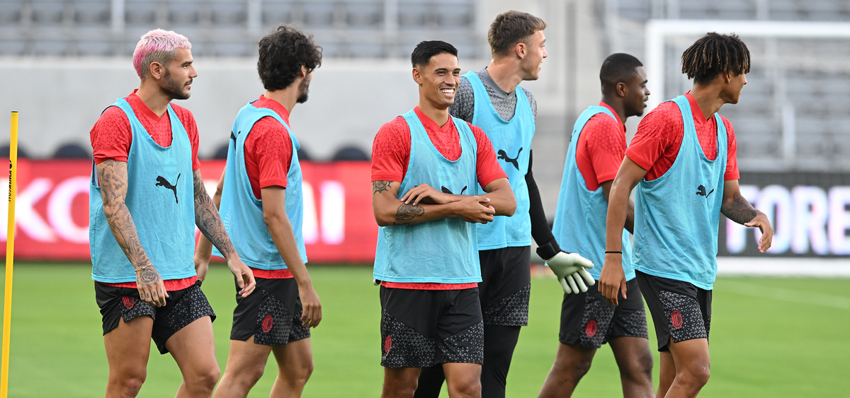 AC Milan training at BMO Stadium, Los Angeles: the report, 31 July 2023 ...