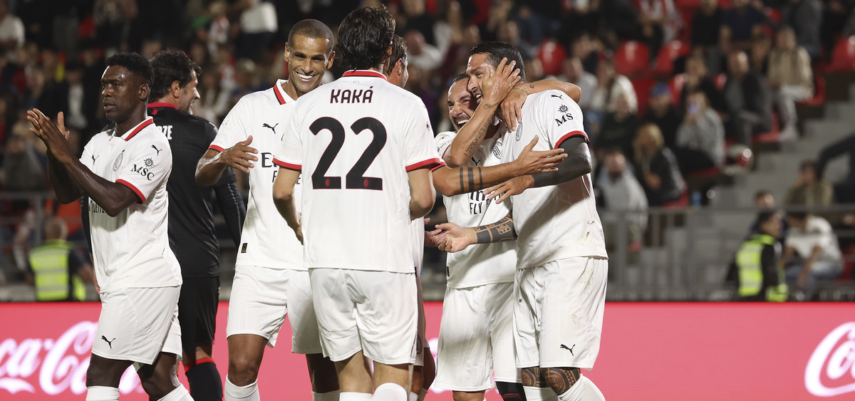AC Milan Glorie 2-2 (5-3 pens) Georgia Legends, Friendly 2024/2025: the ...