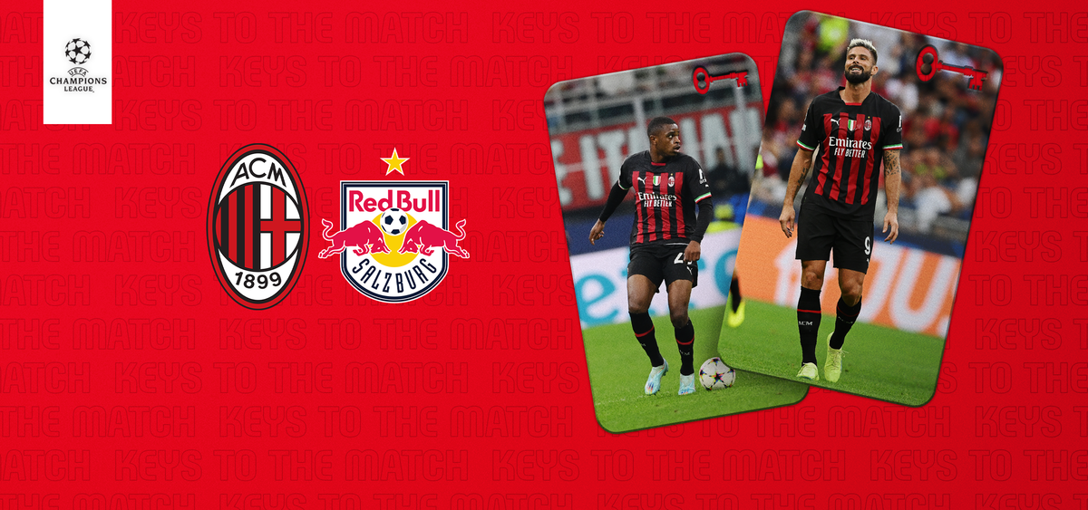 AC Milan v FC Salzburg, UEFA Champions League 2022/2023: keys to the ...
