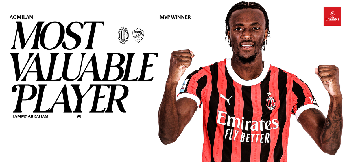 AC Milan 3-1 Roma, Coppa Italia Frecciarossa 2024/2025: Tammy Abraham ...