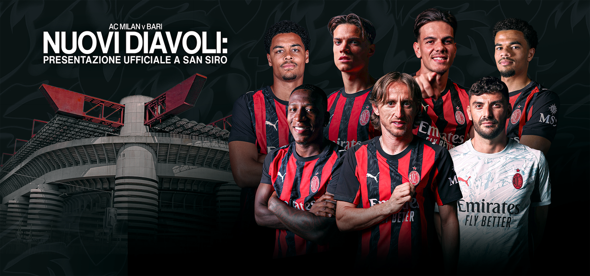 Milan-Bari, pre-partita speciale: Modrić e i nuovi acquisti si ...