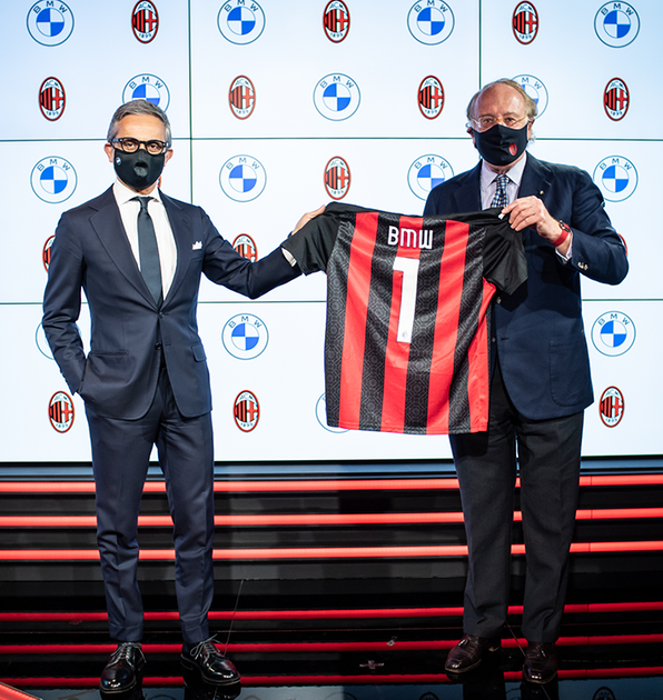 Gallery AC Milan-BMW: the inaugural event at "The Studios" | AC Milan