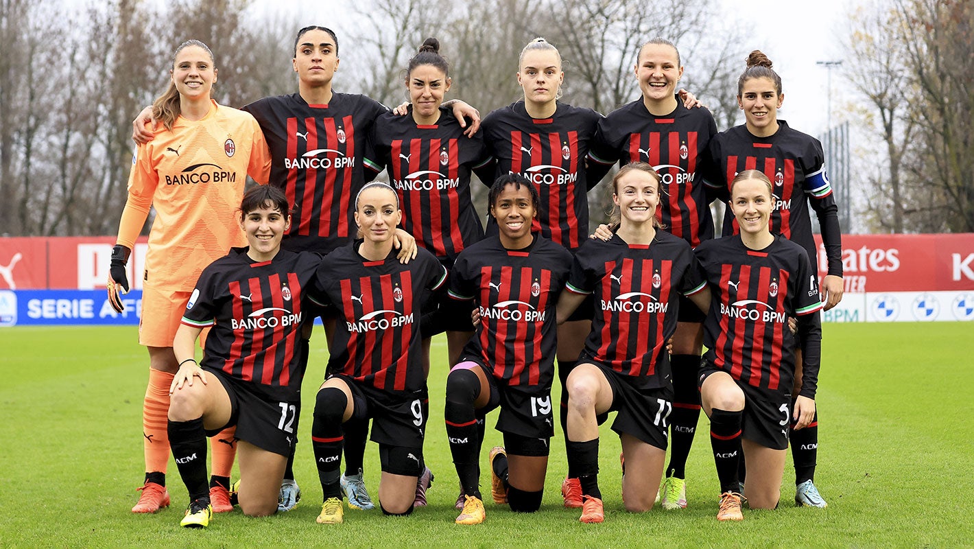 Milan football club store