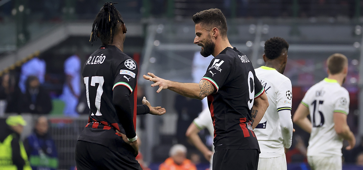 AC Milan 1-0 Tottenham, UEFA Champions League 2022/2023: the stats | AC ...