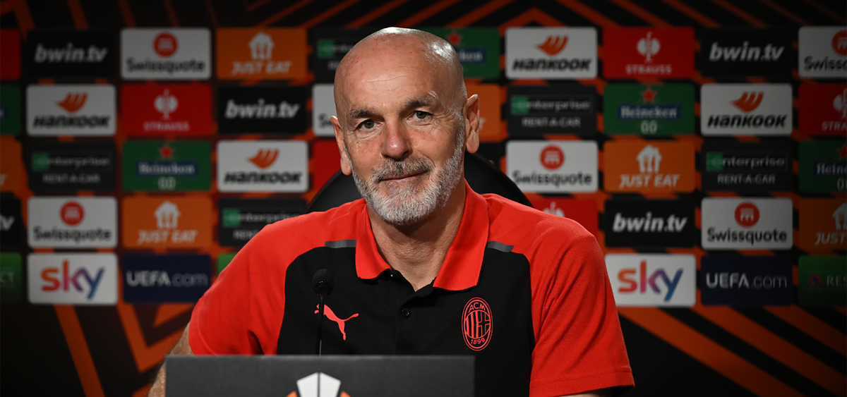 AC Milan v Slavia Praha, UEFA Europa League 2023/2024: Stefano Pioli ...