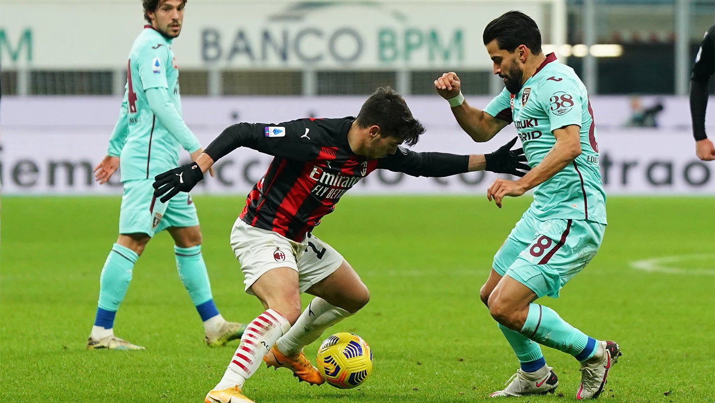 Brahim Díaz crowned MVP from AC Milan 2-0 Torino, Serie A TIM 2020/2021 ...