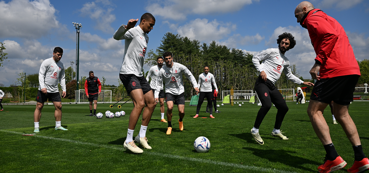 AC Milan training at Milanello: the report, 25 April 2024 | AC Milan