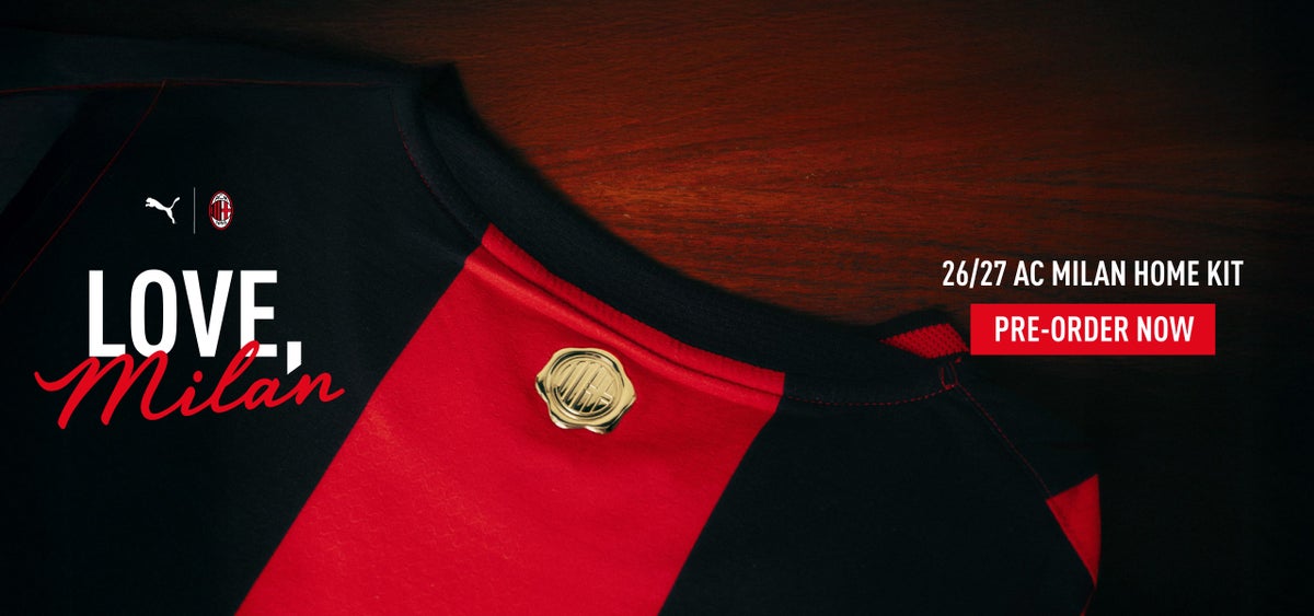 The new 2026/27 Home Kit is available for pre-order | AC Milan