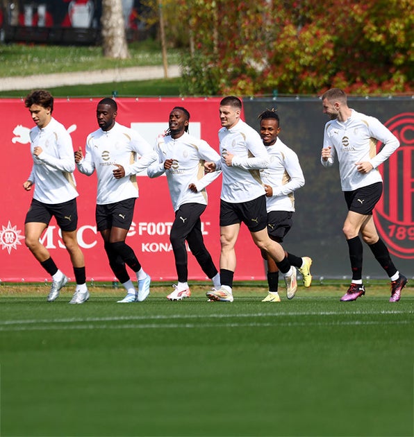 AC Milan Training Session at Milanello: the photogallery, 31 March 2025 ...