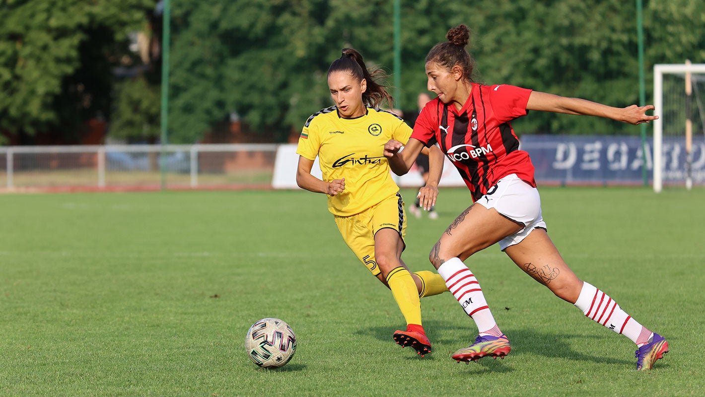 Match Report Gintra v AC Milan Women, Friendly| AC Milan