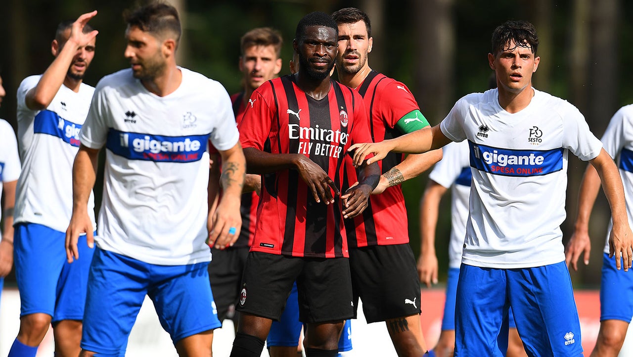 Match Report AC Milan 6-0 Pro Sesto, Friendly 2021/2022 | AC Milan