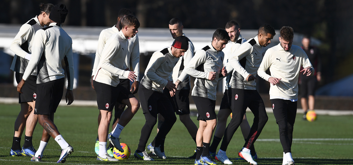 AC Milan training at Milanello: report, 15 January 2022 | AC Milan