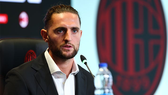 Adrien Rabiot's presentation press conference: Casa Milan, 12 September ...