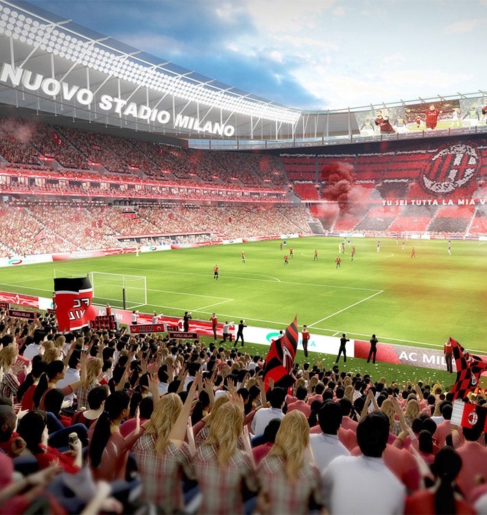 Gallery "The Rings of Milano" by Manica/Sportium | AC Milan