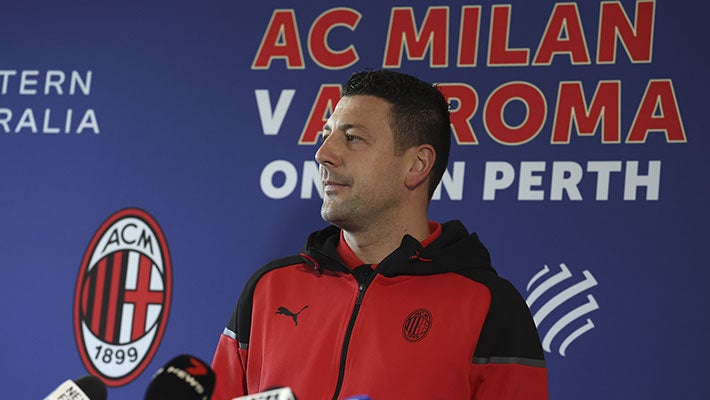AC Milan v Roma, the press conference from Perth | AC Milan