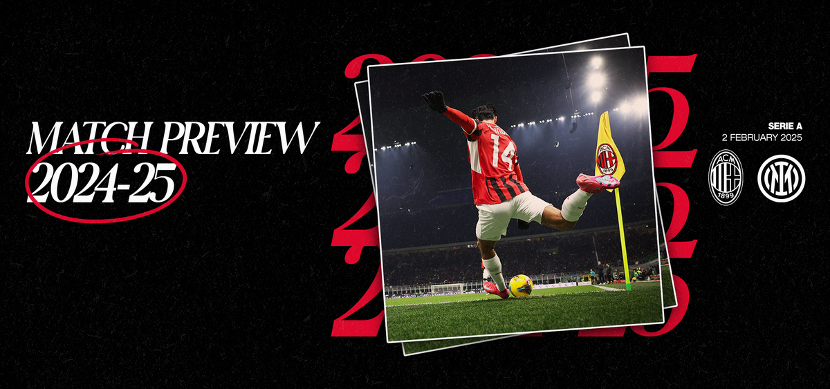 AC Milan v Inter, Serie A Enilive 2024/2025: stats, standings, referee ...