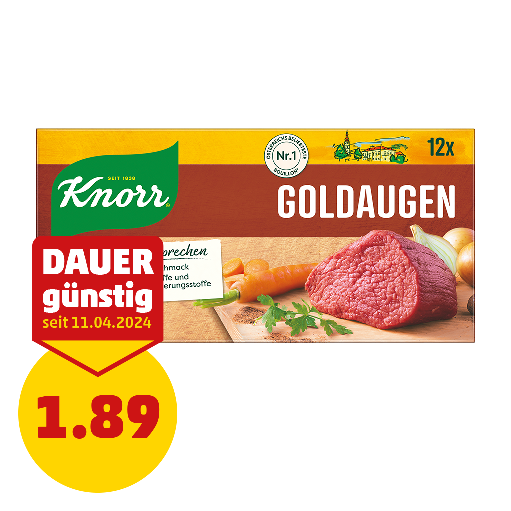 knorr goldaugen rindfleischsuppe 130 g pro packung