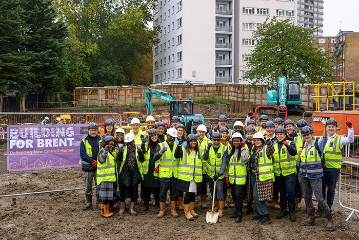 SNG and Brent Council break ground with partnership