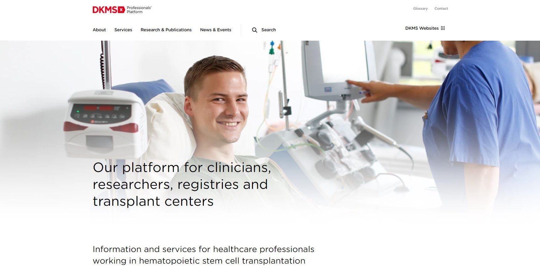 DKMS launches online platform for healthcare professionals