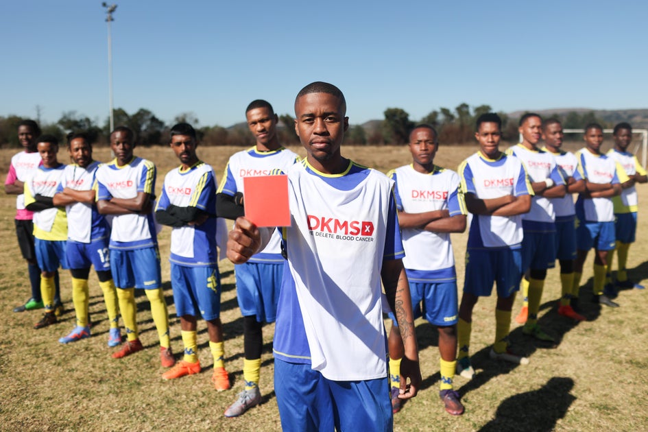 Give Blood Cancer the Red Card | DKMS Soccer Heroes
